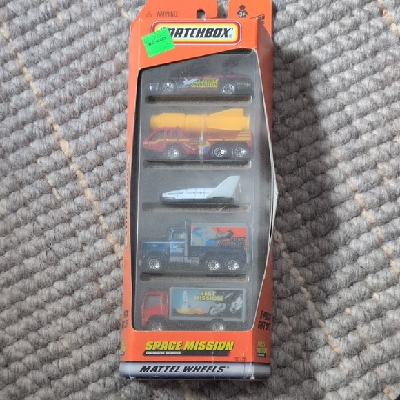 Match | Toys | Matchbox Space Mission Vehicle Set Red Yellow Blue ...